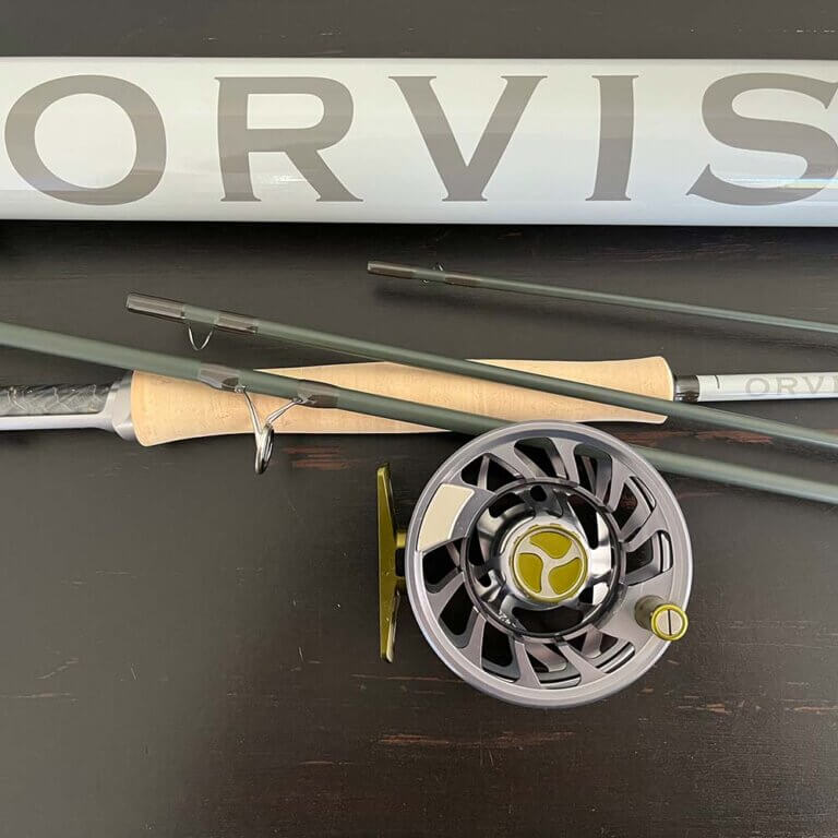 Orvis Helios F 9' 5-weight with Orvis Mirage Reel and Scientific ...